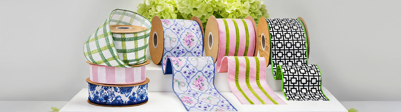 LaRibbons Spring Wired Ribbons - Vibrant Spring Crafts & Decor ...